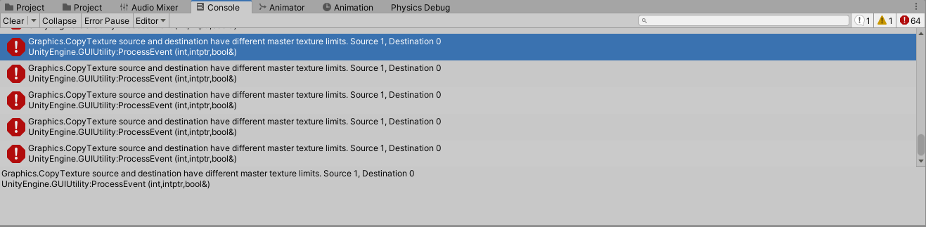Changing texture quality in Project Settings - Quality cause errors - Unity Engine - Unity ...