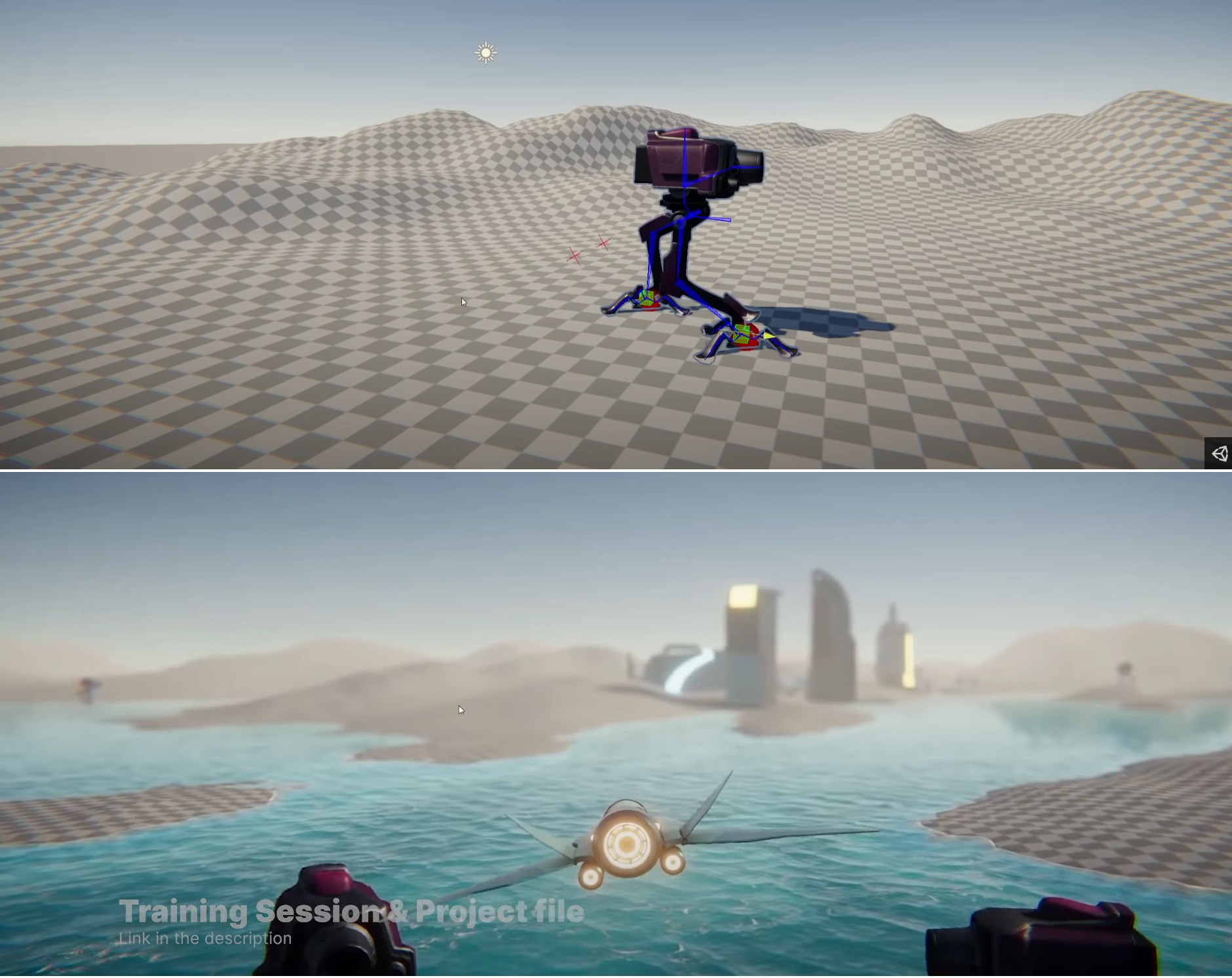 How can I create the terrain like the one in this video? - Unity Engine ...