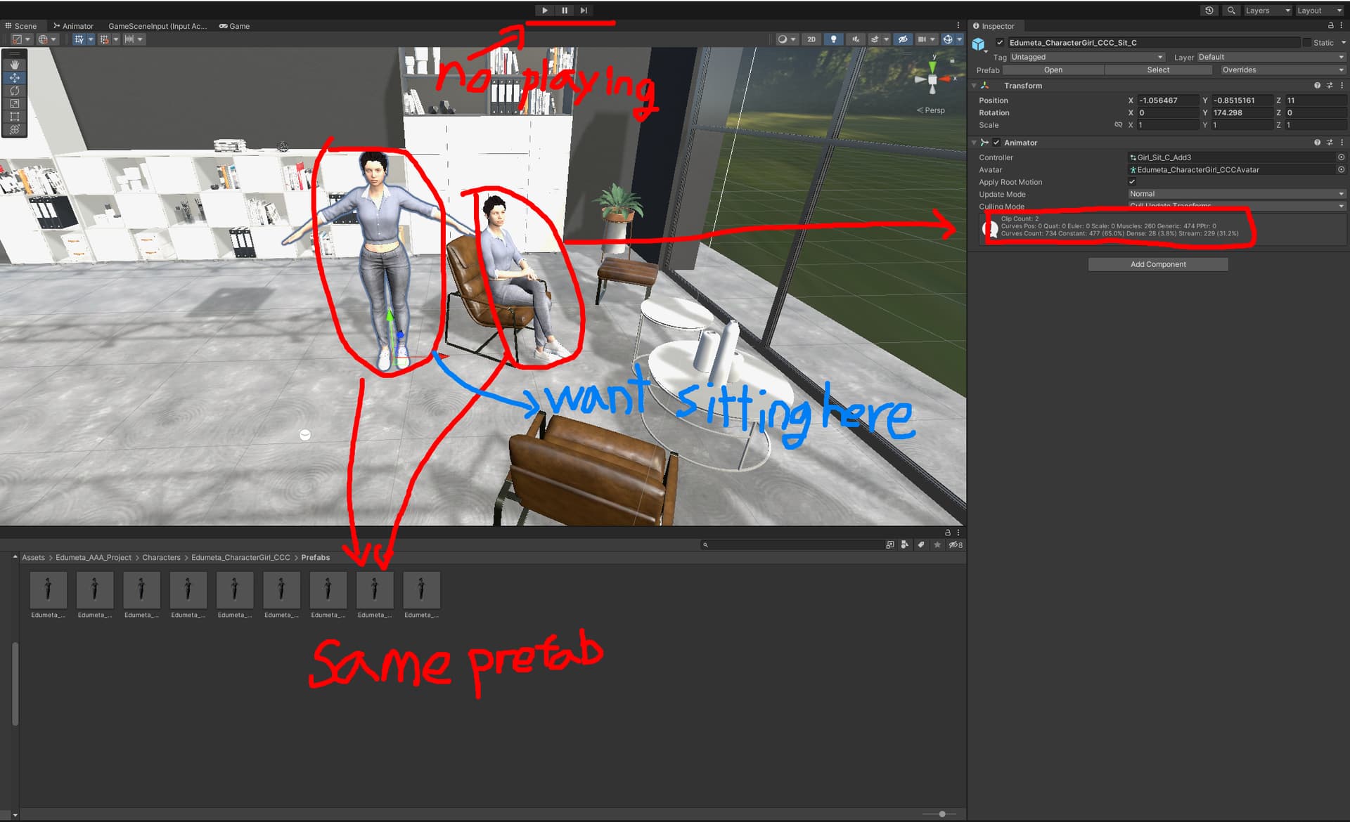 How can I change the animation in the editor window? - Questions & Answers - Unity Discussions