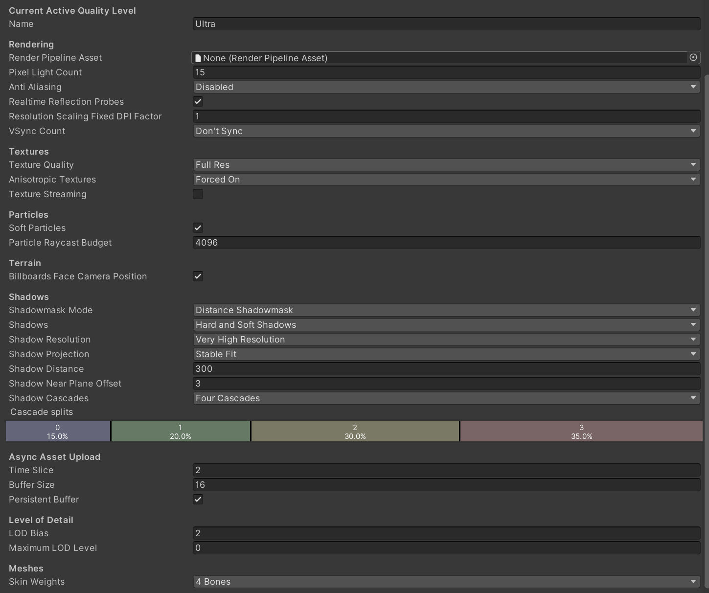 Flickering Shadows With Moving Directional Light Unity Engine Unity 7520