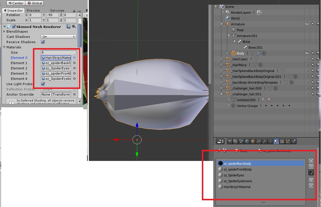 Maintaining material array order when importing Blender models - Unity Engine - Unity Discussions
