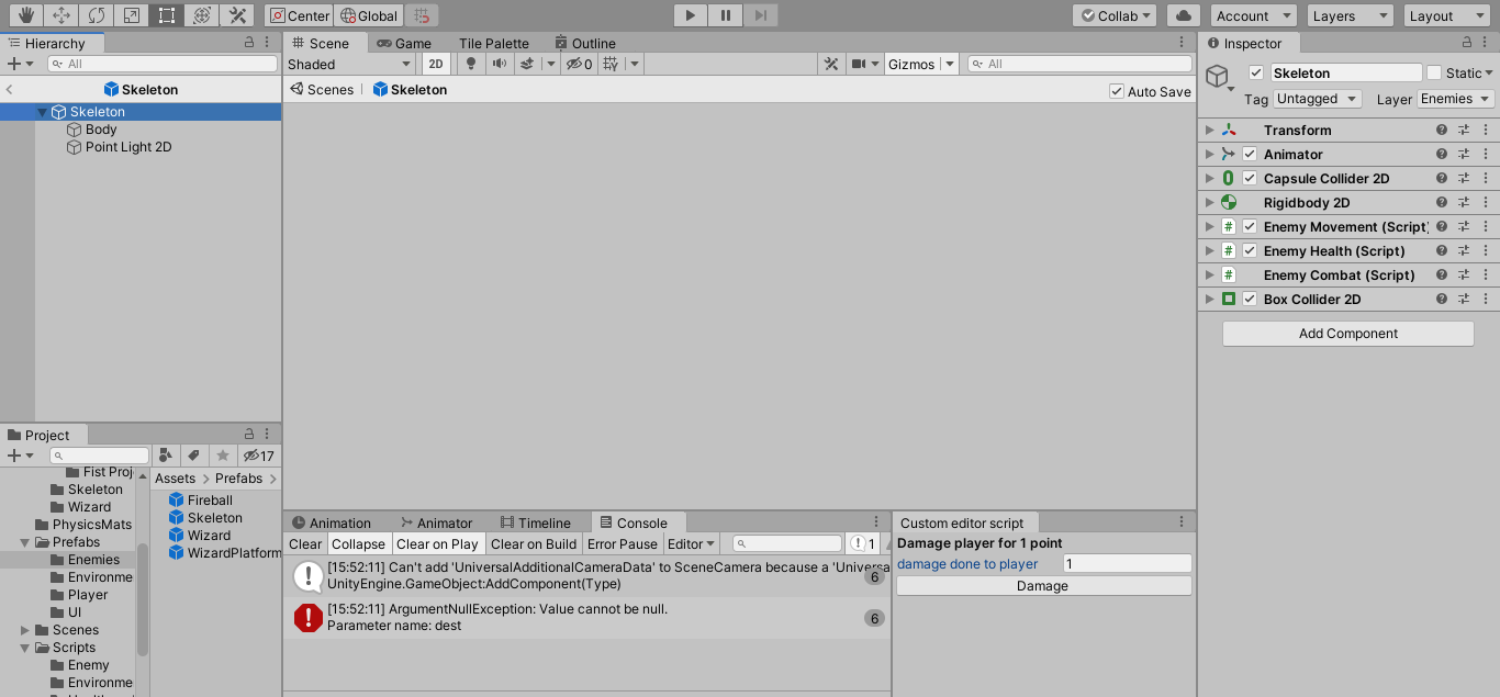 Duplicated UniversalAdditionalCameraData - Unity Engine - Unity Discussions