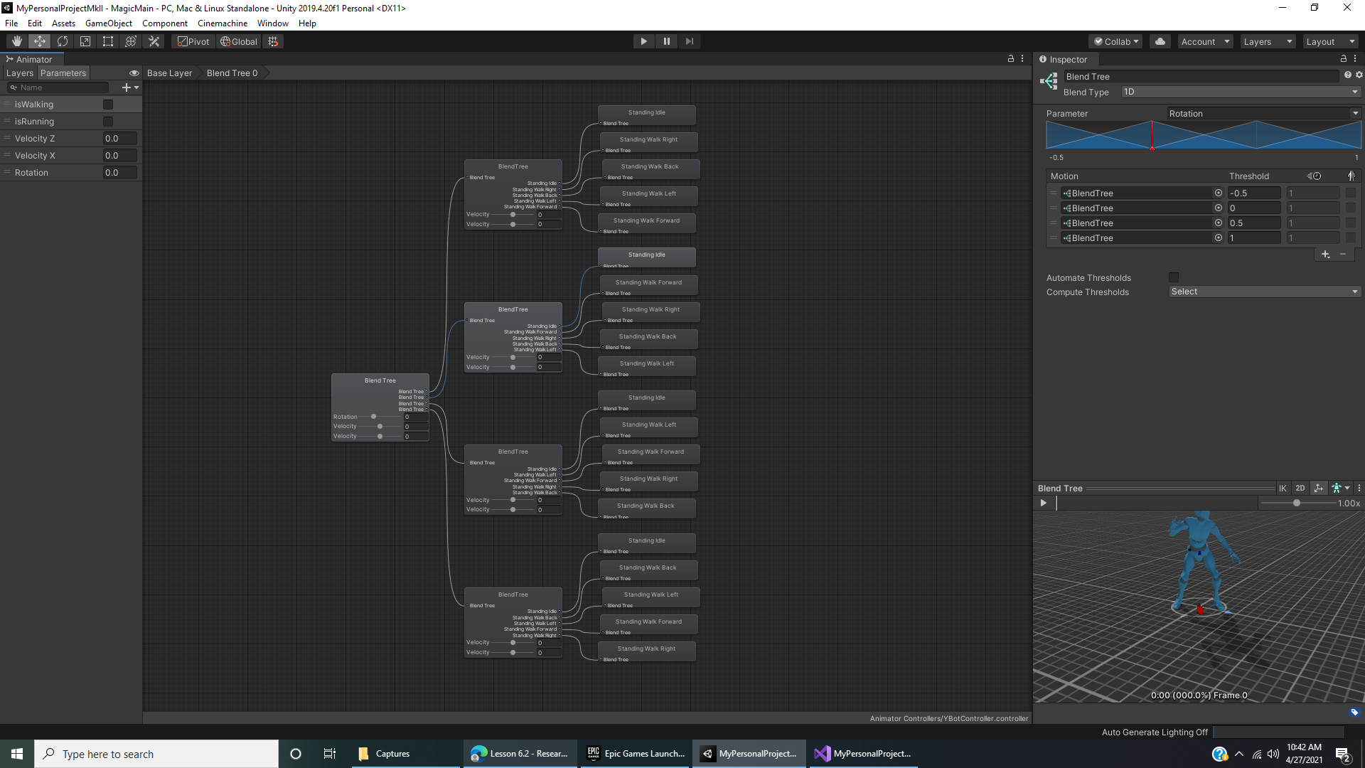 Solutions For Buggy Animator Script? - Unity Engine - Unity Discussions