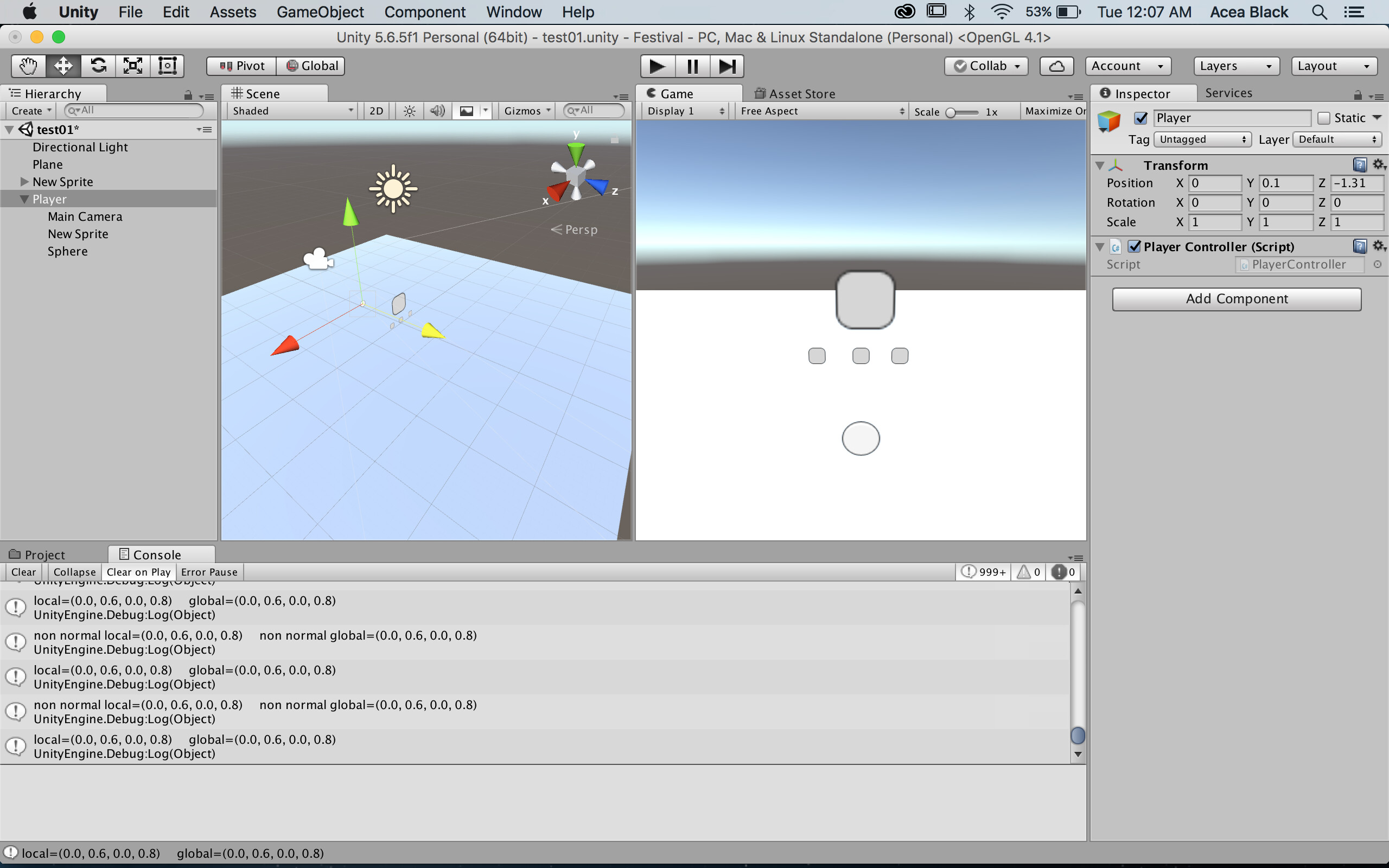 Player Movement Script - Transform.forward is not always acting forward ...