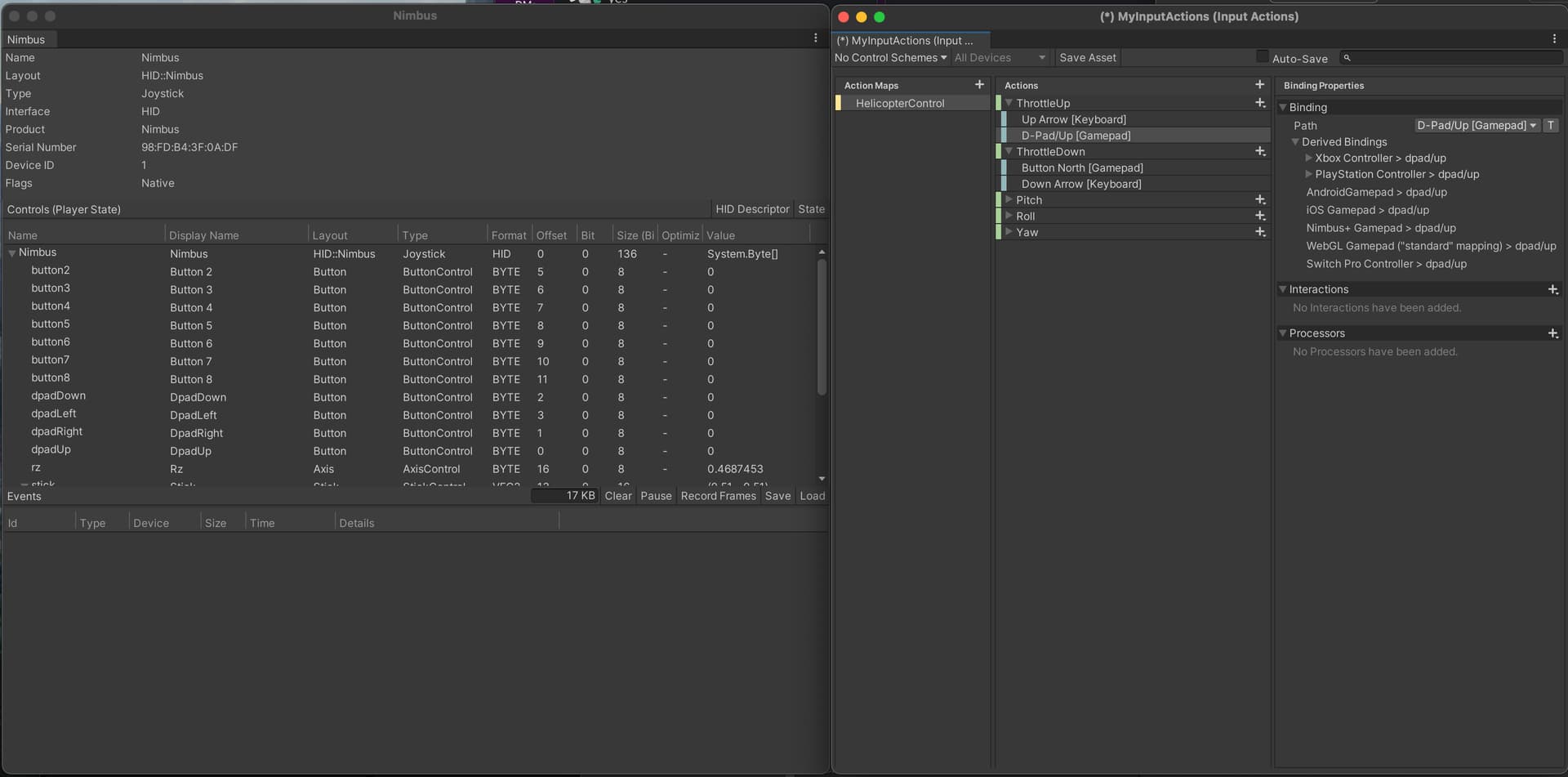 No controller input in editor in play mode (but input debug shows action) - Questions & Answers ...