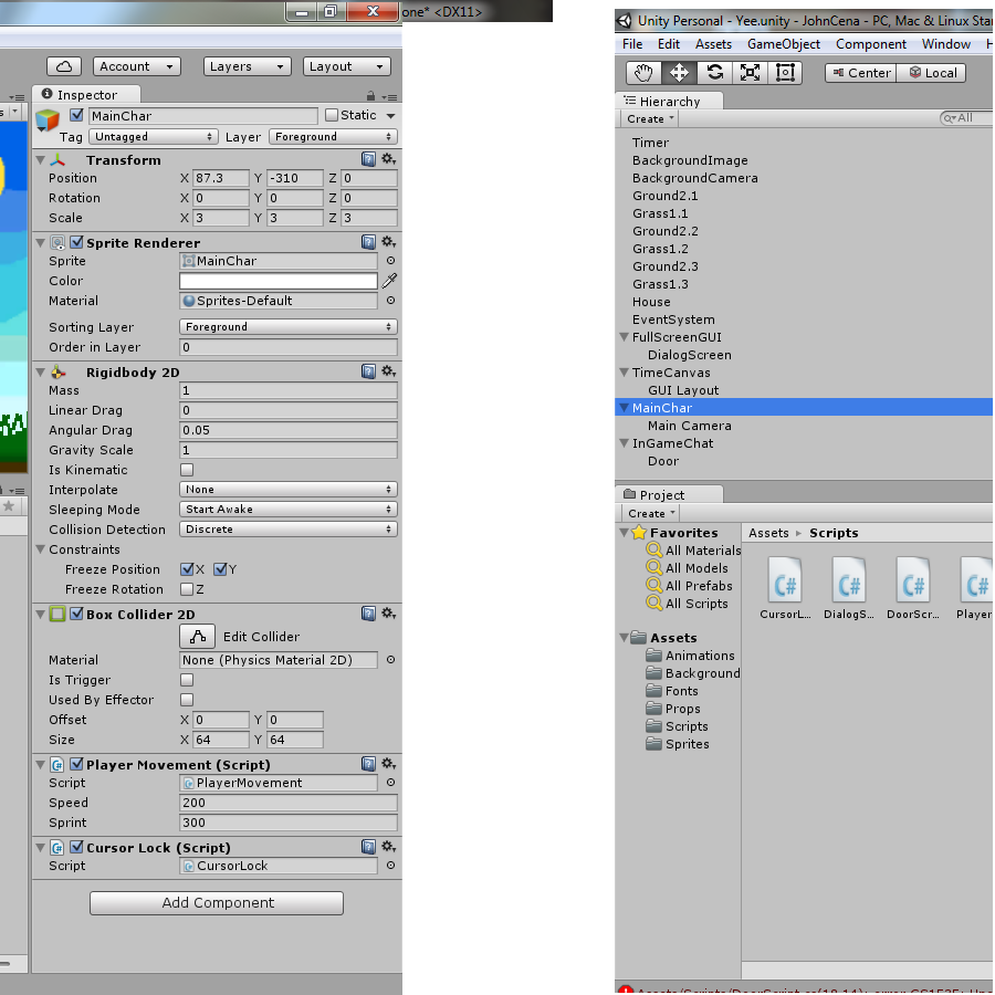 Same Variable Across Two Different Scripts Unity Engine Unity Discussions