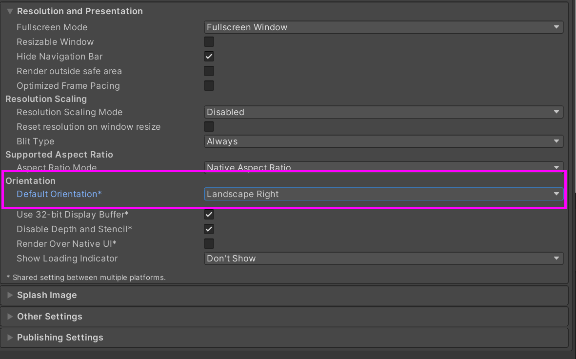 Have a different screen orientation for Smartphone & Tablet? - Unity Engine - Unity Discussions