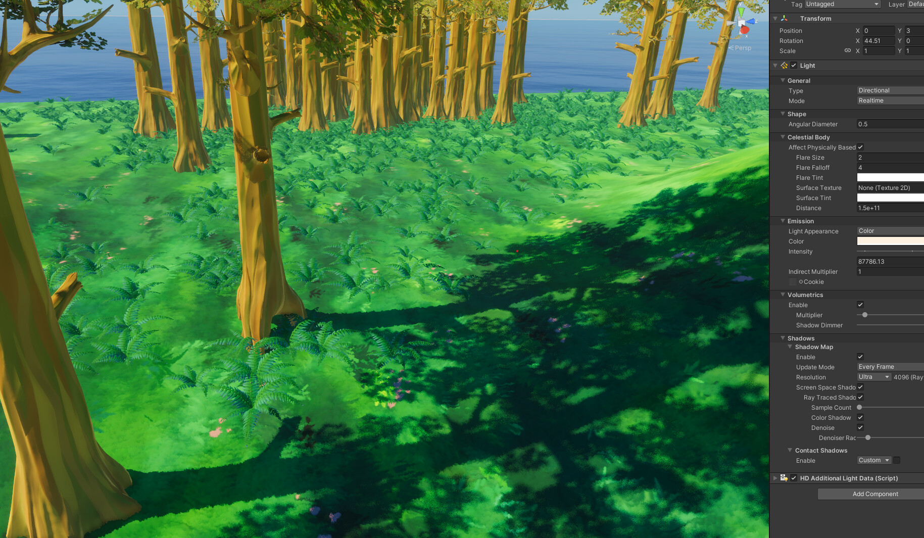 Graphics.RenderMesh/Instanced doesn't cast shadows with raytraced shadows - Unity Engine - Unity ...