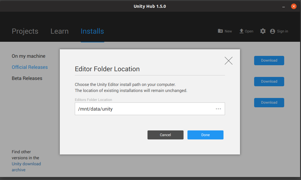 Checking Available Space On Wrong Partition Unity Engine Unity