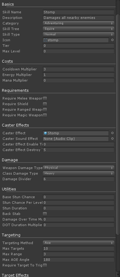 ScriptableObject skill system, how to better organize? - Unity Engine - Unity Discussions