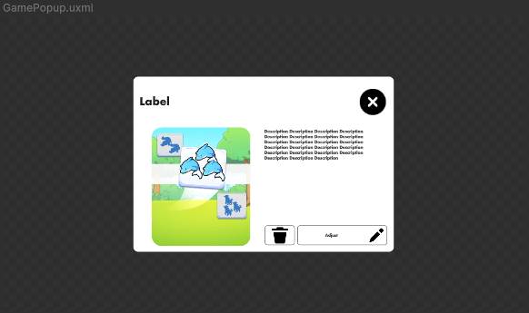 How to properly position a visual element, relative to something else ...