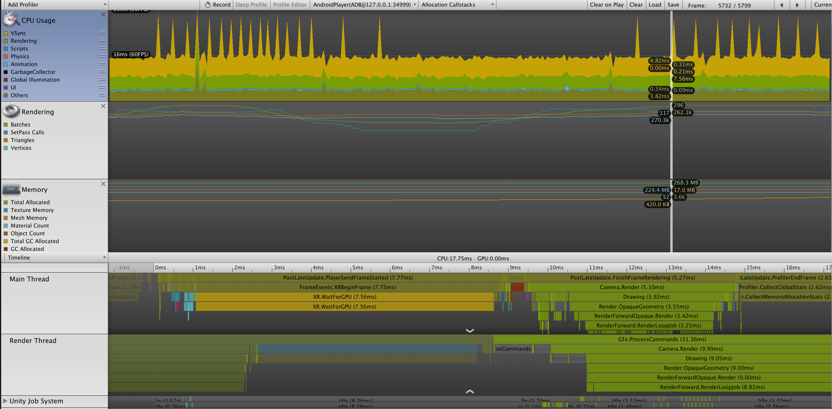 Help me understand these profiler results - Unity Engine - Unity Discussions