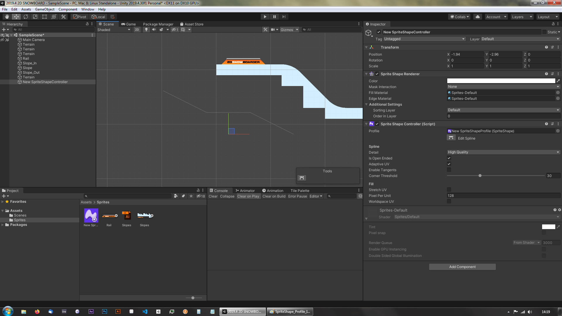 Sprite Shape Not Showing Up Questions And Answers Unity Discussions