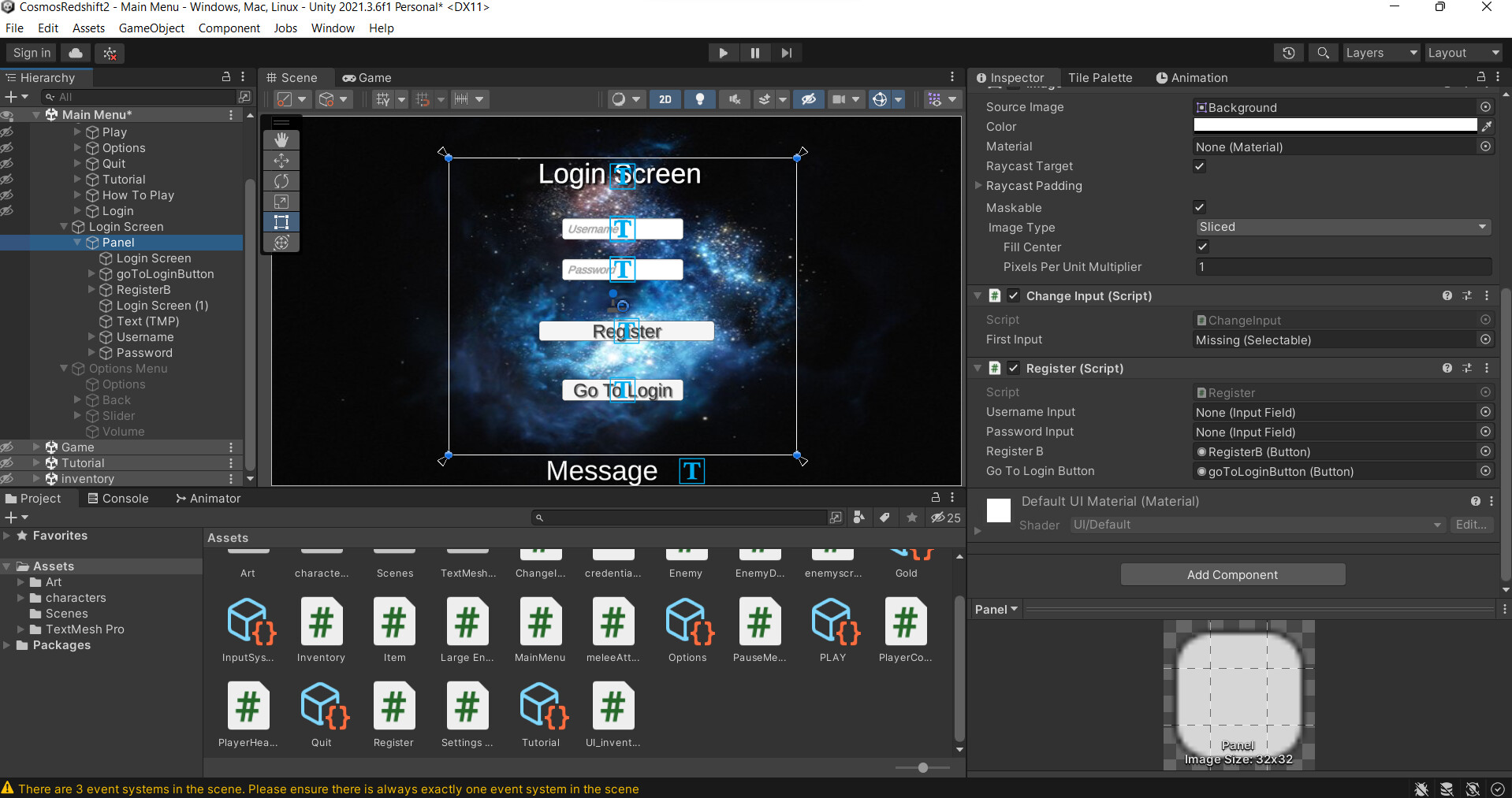I cant figure out why i cant drag a input field into a public for the specific requirement ...
