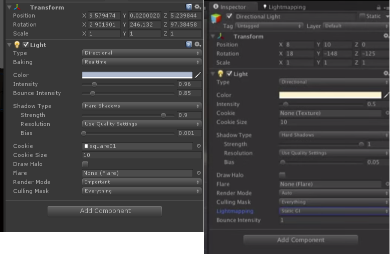 GI - Diffrent then form the videos of the tutorials - Unity Engine ...