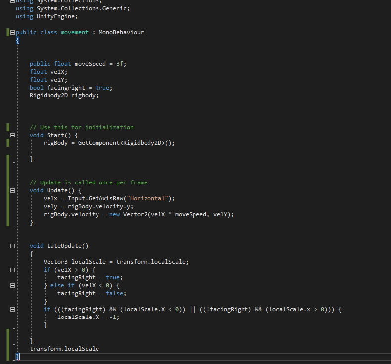 need help with Error CS1525 Unexpected Symbol void? - Unity Engine - Unity Discussions