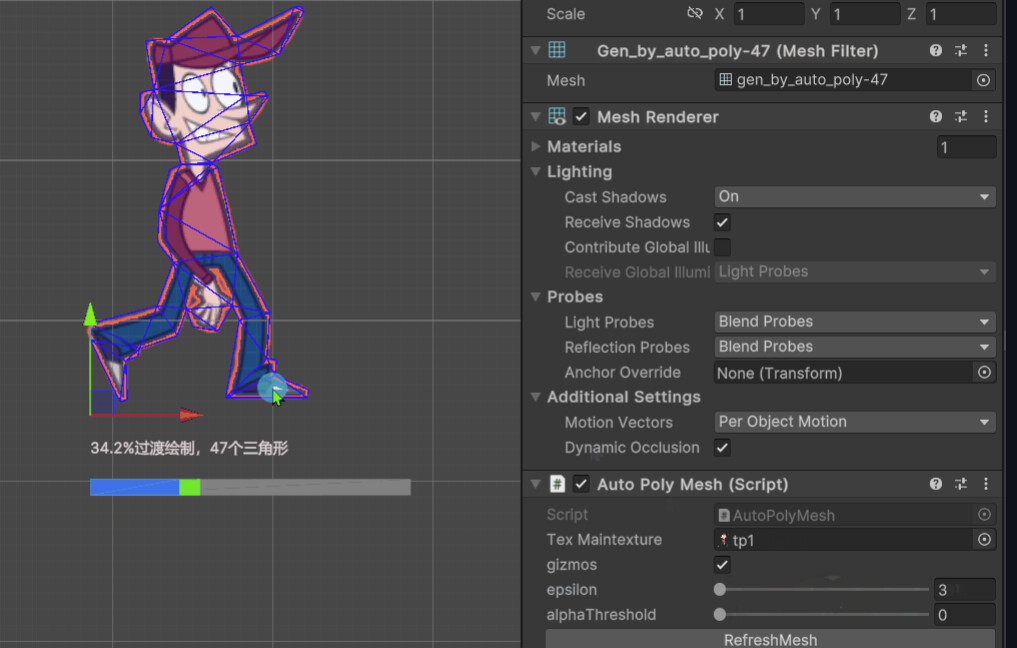 Create A Mesh From A Png Sprite Questions And Answers Unity Discussions