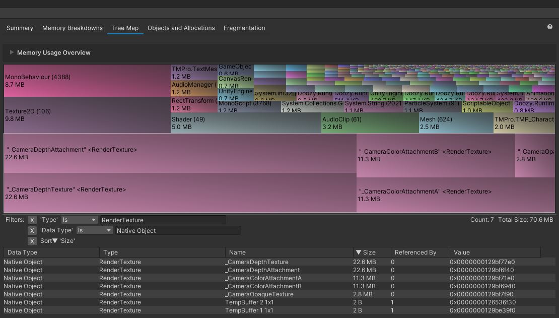Questions about URP Render Textures: Color Buffers and Depth Attachment Optimization - Unity ...