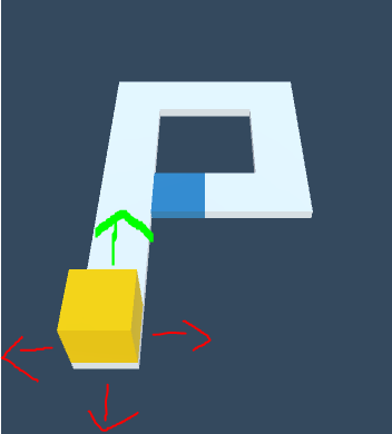 How can i stop a WASD Cube Player to move into nothing on a plattform? - Questions & Answers ...