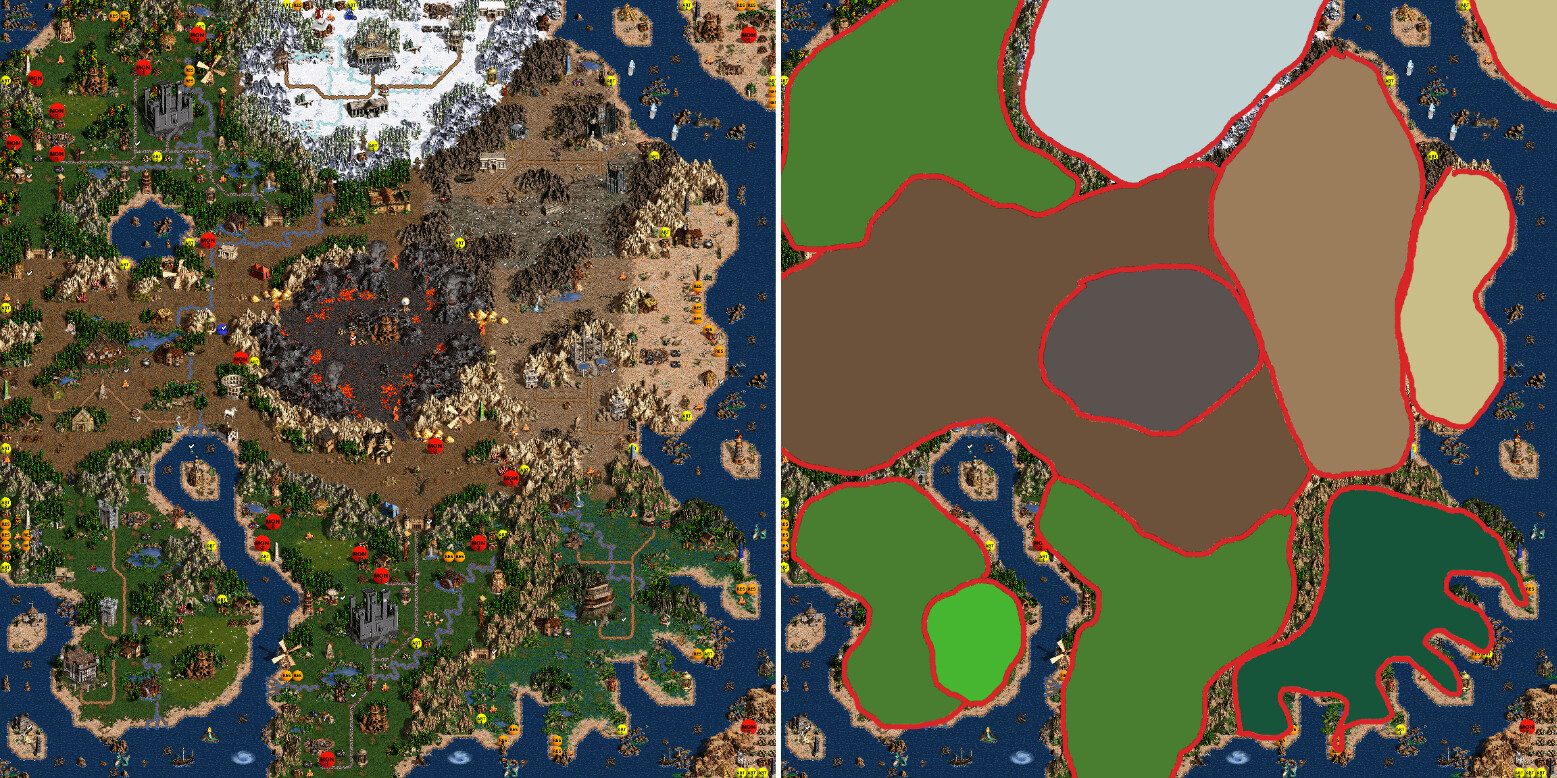 How to generate a simple 2D regions / biomes map? - Unity Engine - Unity Discussions
