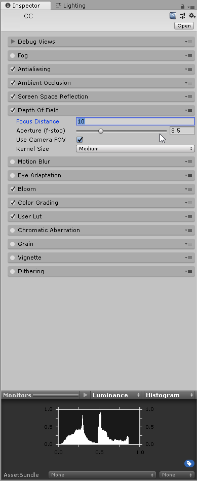 Accesing depth of field via script c# Please Help - Unity Engine ... Accesing depth of field via script c# Please Help - Unity Engine ...