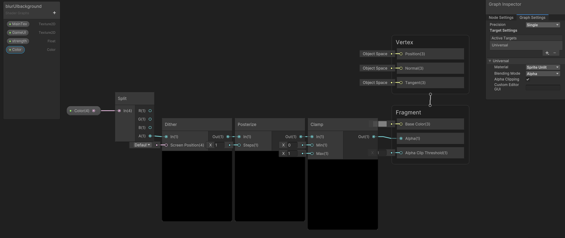 Shader Graph And Spriterenderer Image Color Unity Engine Unity Discussions