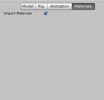 Materials tab. No buttons - Questions & Answers - Unity Discussions