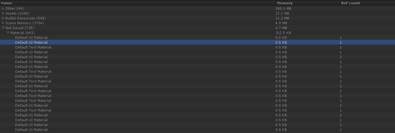 Show Hide Complex Ui Object Causes Freeze Due To Dozens Of Allocations
