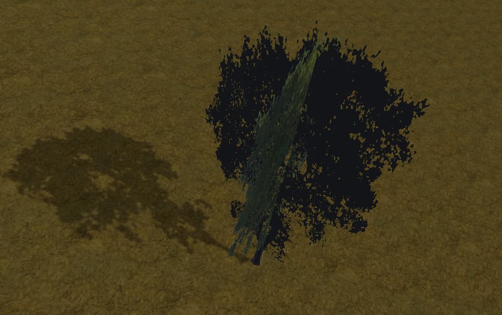 Four-sided tree shading problem - Questions & Answers - Unity Discussions