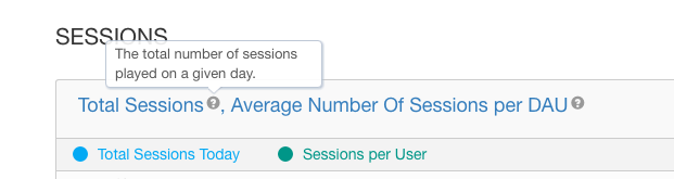 Analytics Dashboard: Total Sessions and Playtime Calculations Rules? - Unity Services - Unity ...