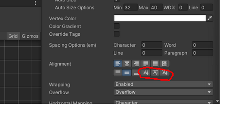 Text Mesh Pro text does not center properly on the Y-axis - Unity Engine - Unity Discussions