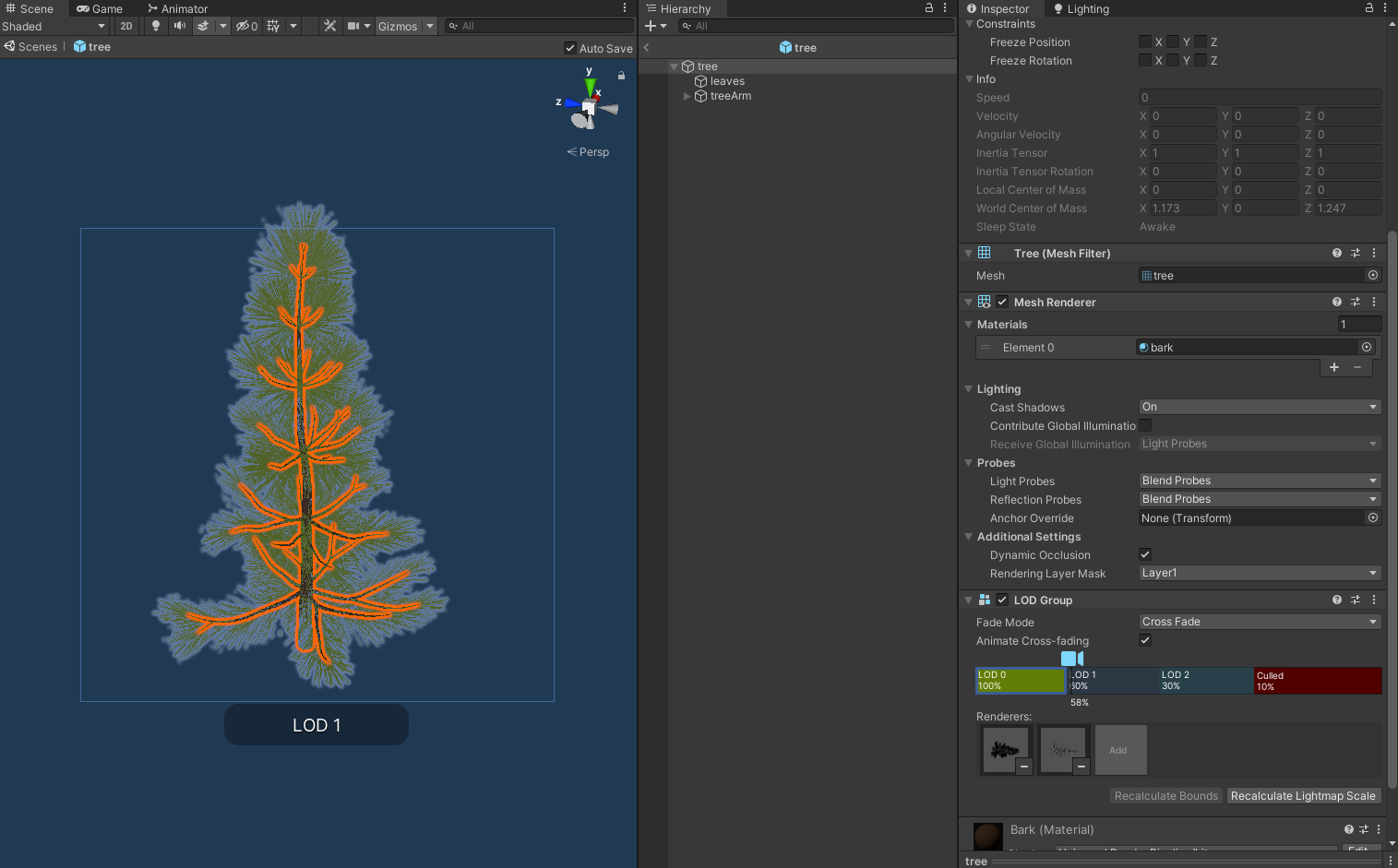 Terrain Editor Adds The Trees in Wrong Rotation (Custom Trees Made With ...