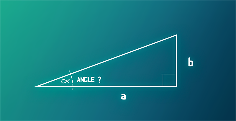 [SOLVED] How to get the angel of a right triangle rectangle giving as ...