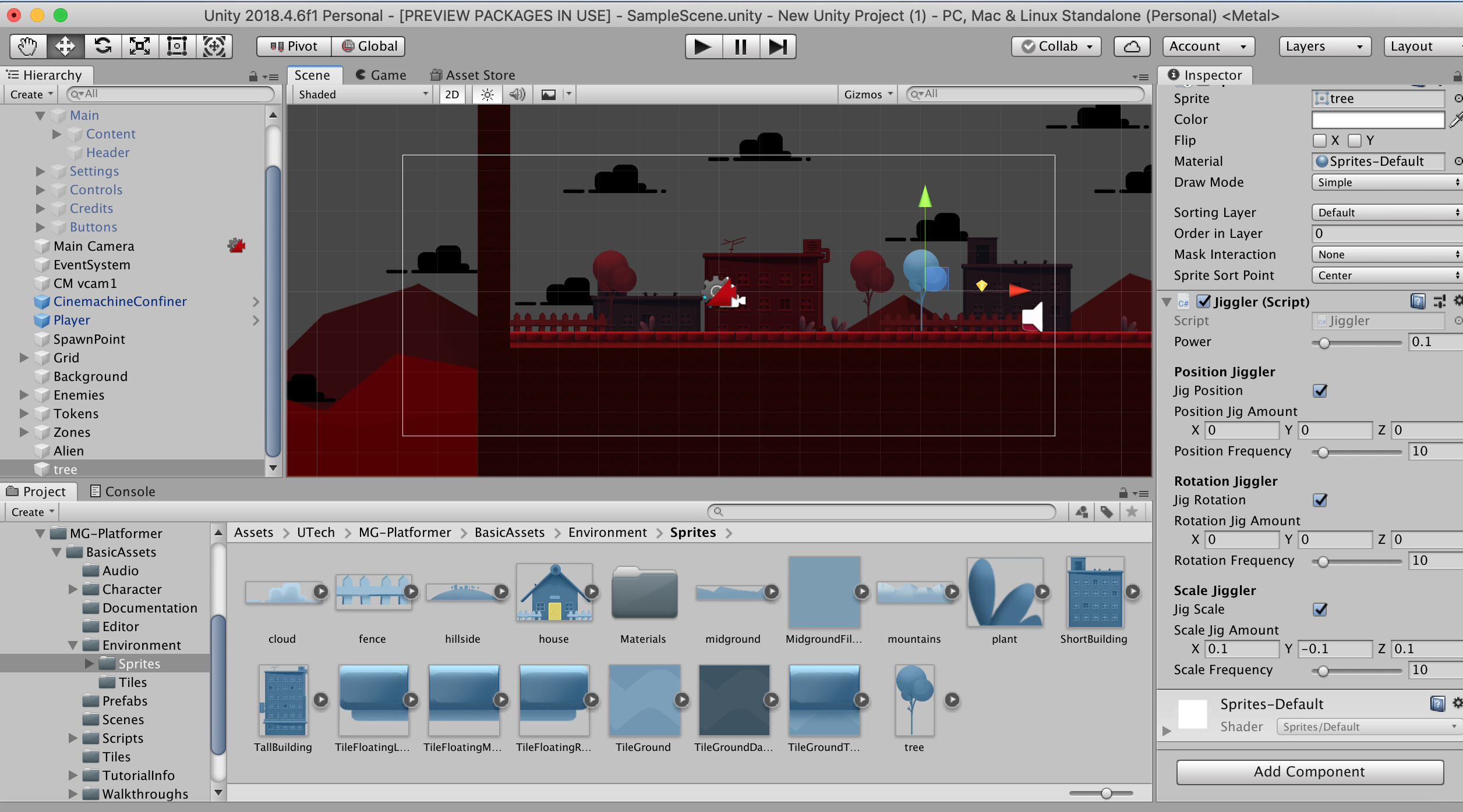 Platformer Mod: Animate your world: Help - Unity Engine - Unity Discussions