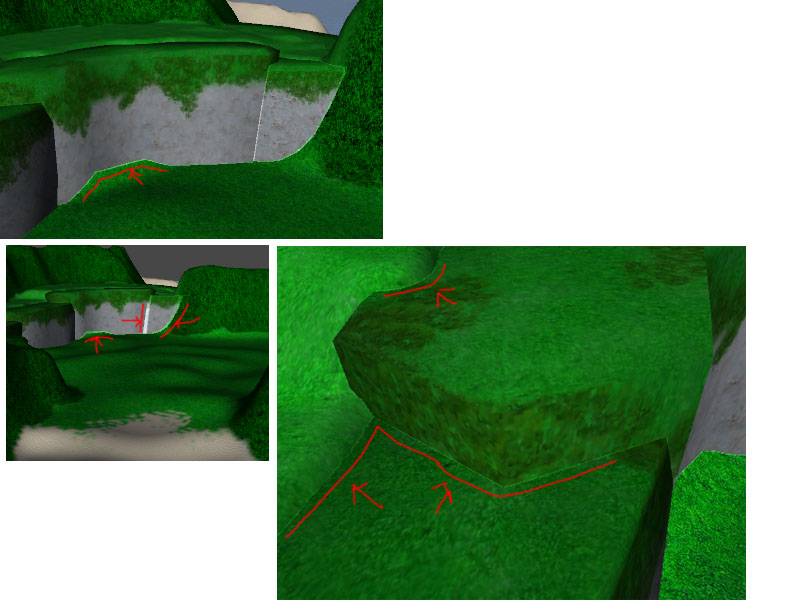 How to fix white glitches on intersecting objects? - Unity Engine ...
