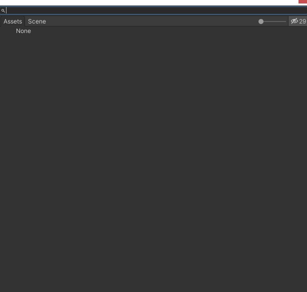 Nothing Appears In The Object Selector Opened From The Inspector 
