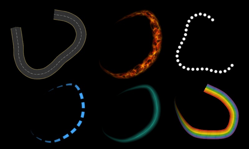 Spline Trail Renderer : New trail samples! - Community Showcases ...