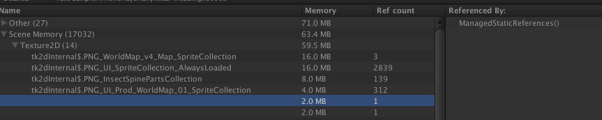 Texture2Ds not getting released due to ManagedStaticReferences - Unity Engine - Unity Discussions