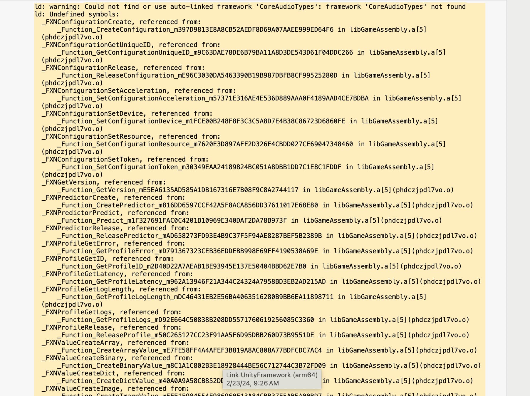 CoreAudioTypes Framework Issue - Questions & Answers - Unity Discussions
