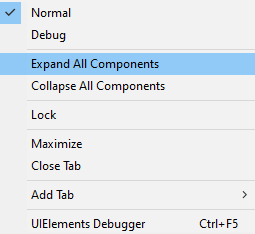 shortcuts for inspector: expand/collapse all components - Unity Engine ...