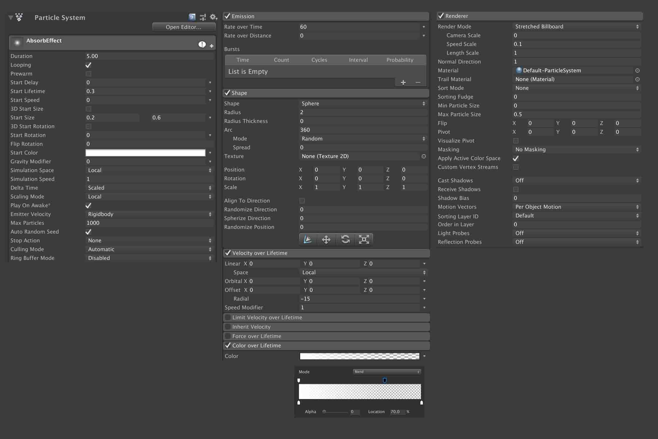How to create a particle system like Absorb power in unity - #2 by ... How to create a particle system like Absorb power in unity - #2 by ...