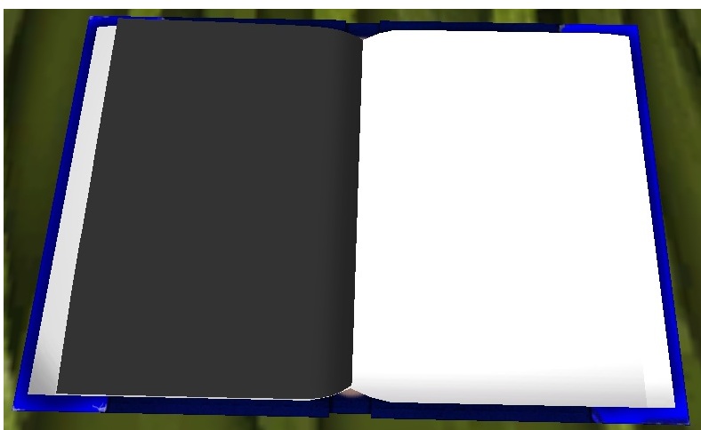 Why does my Page in a page flip animation created in maya go grey when ...