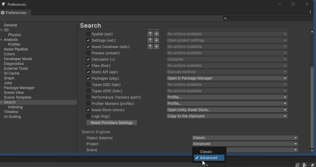 Advanced searching tools inside Project Window? - Unity Engine - Unity Discussions