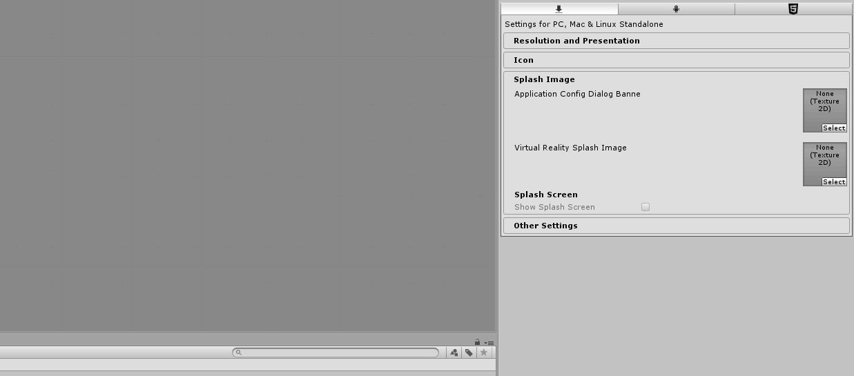 [SOLVED] Can't check the "show splash screen" checkbox - Unity Engine ...