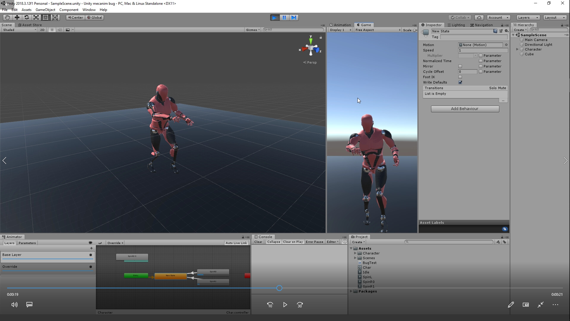 Help with issue with crossfade and animatorOverrideController!!! - Unity Engine - Unity Discussions