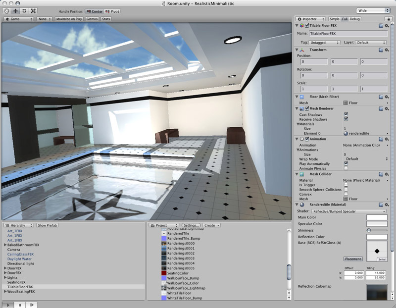 Architecture - Minimalist Recreation Area - Community Showcases - Unity ...