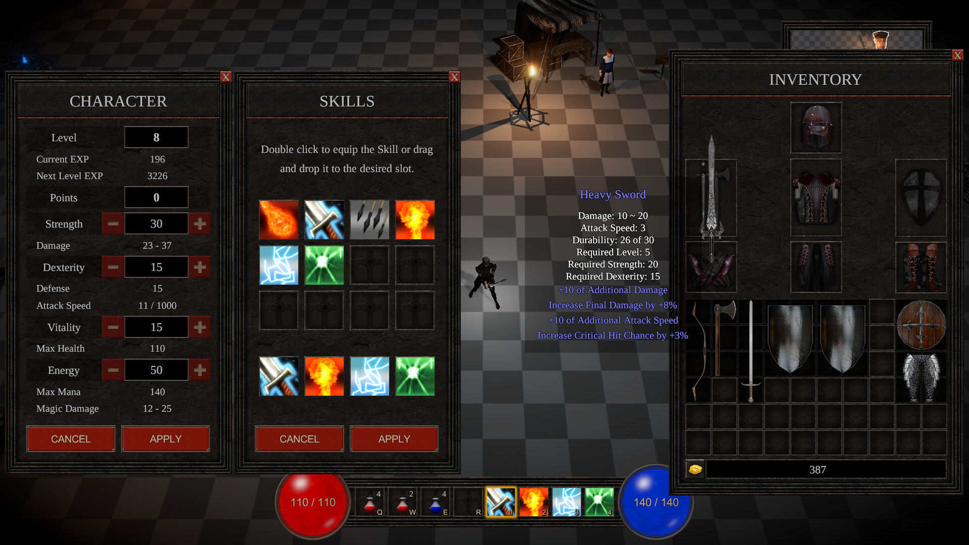 Released Arpg Project 3d Action Rpg Template Community Showcases 9302