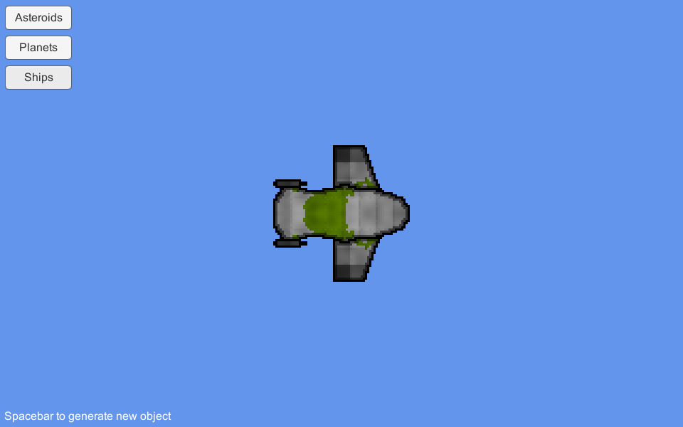 2D Procedural Spaceships/Planets/Asteroids - Community Showcases ...