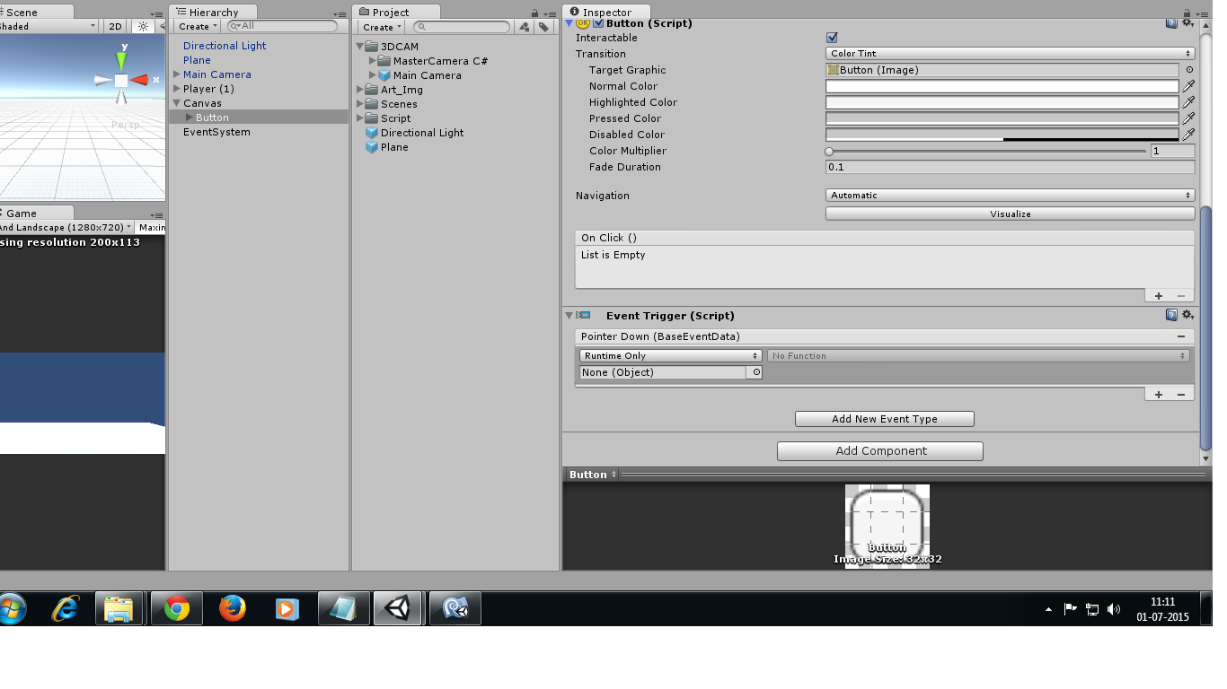 Cant Get Onclick Work Questions And Answers Unity Discussions 1076