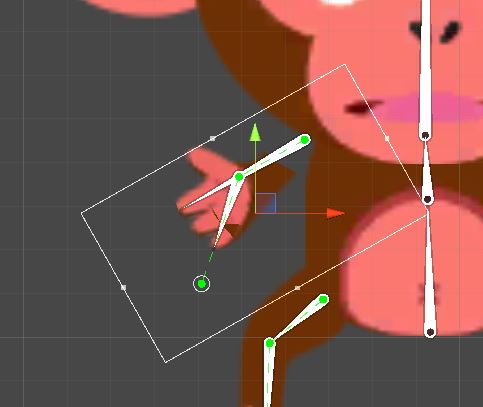 2D IK rigged character sprites bugging when chaning sprites with Sprite ...